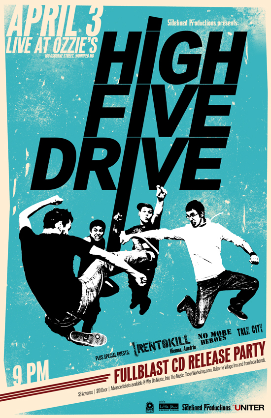 High Five Drive | Little Man Graphic Design (Winnipeg, MB)